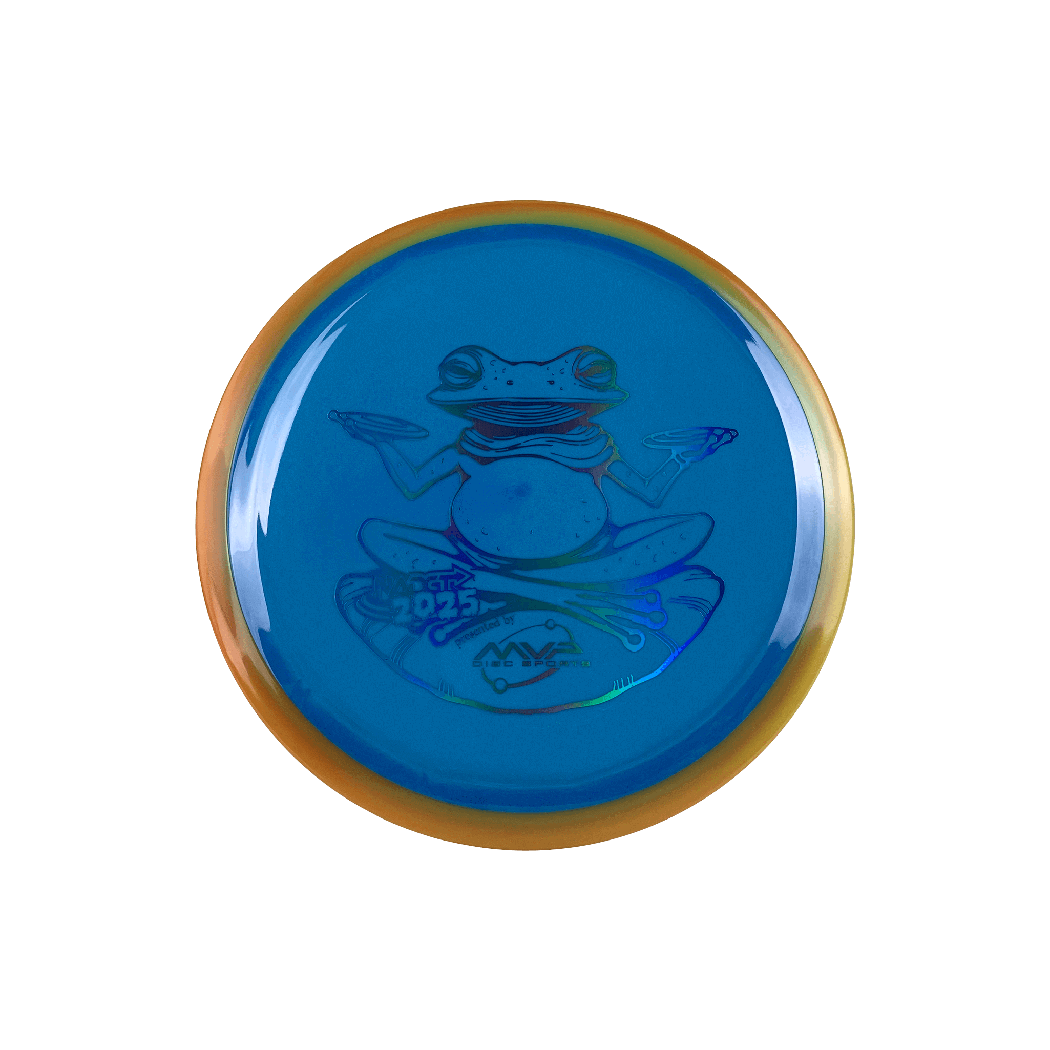 Neutron Time-Lapse (retooled) - NADGT Frog Stamp 2025 – DiscHub