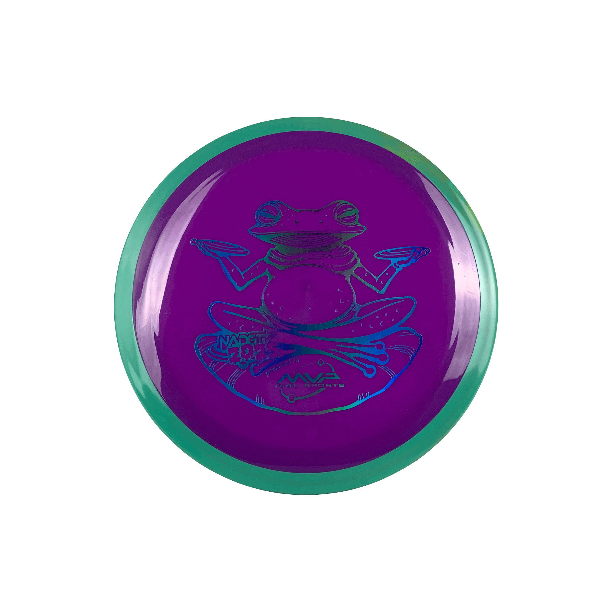 Neutron Time-Lapse (retooled) - NADGT Frog Stamp 2025 – DiscHub